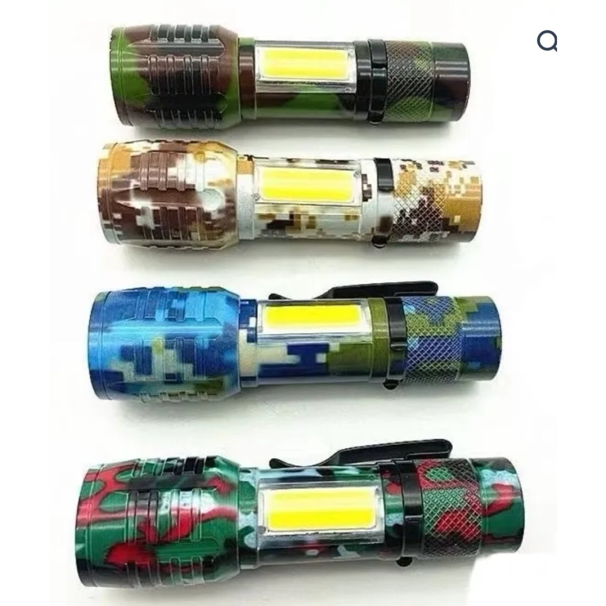 Linterna mini recargable zoom USB