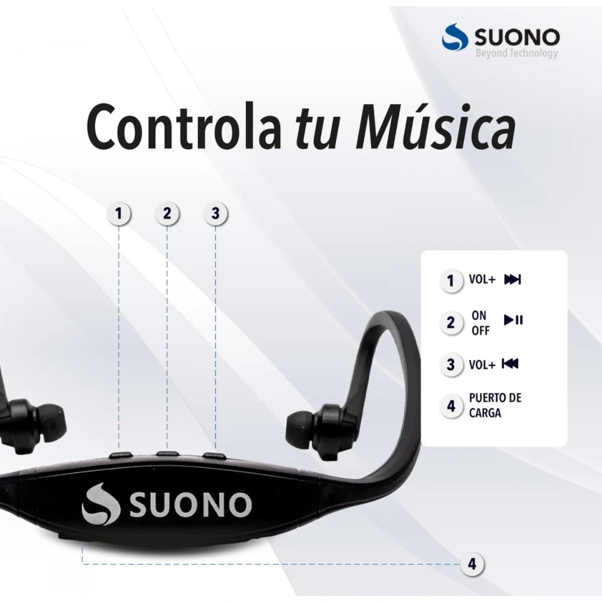 Auricular deportivo “SUONO”