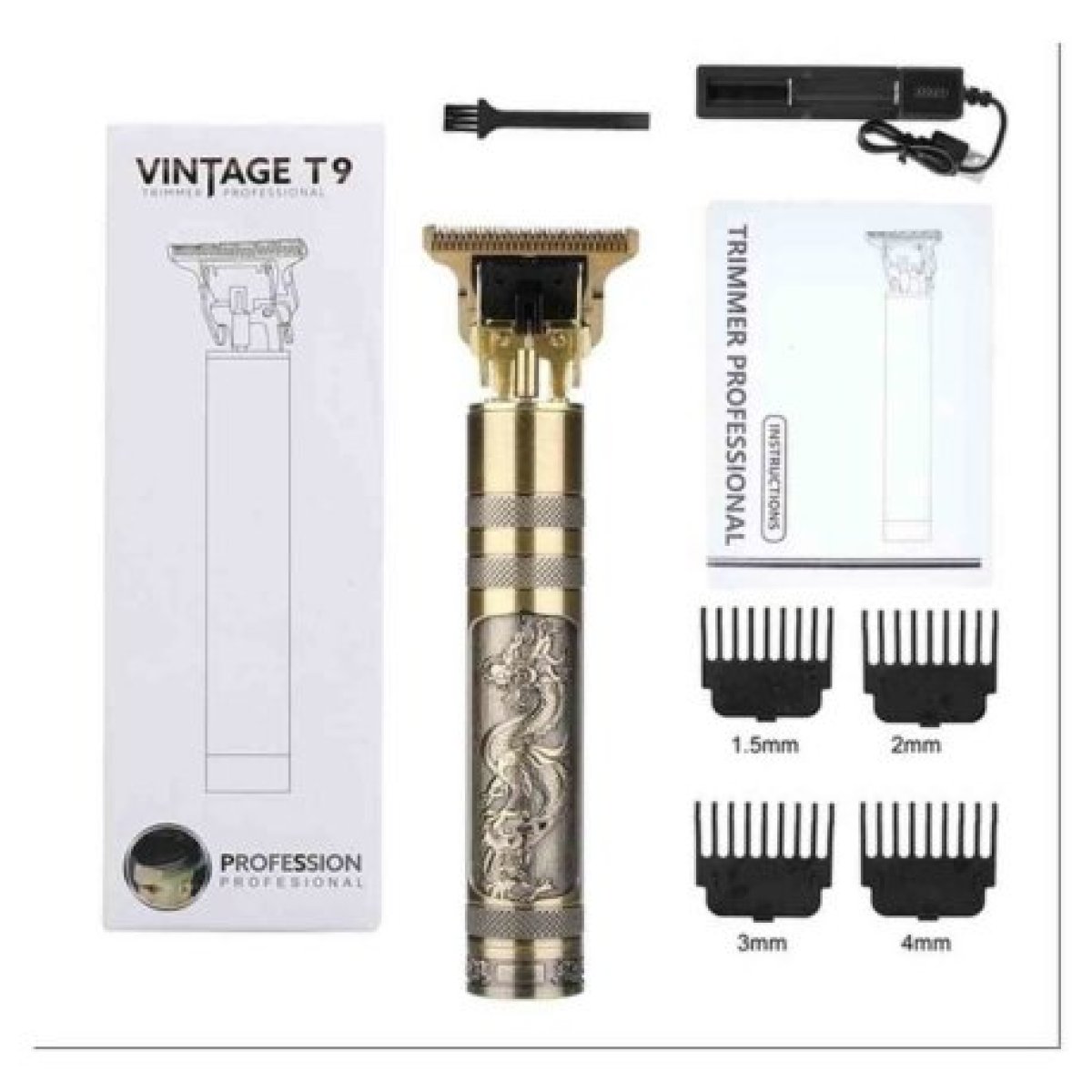 Corta pelo de dragon metal